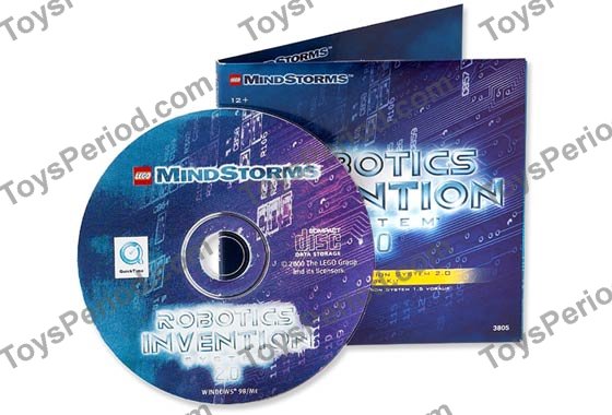 LEGO 3805 Robotics Invention System Upgrade Kit 2.0 Set Parts List