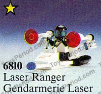 LEGO 6810 Laser Ranger Instructions and Parts List