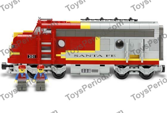 LEGO 10020-2 Santa Fe Super Chief, Limited Edition Instructions and Parts List