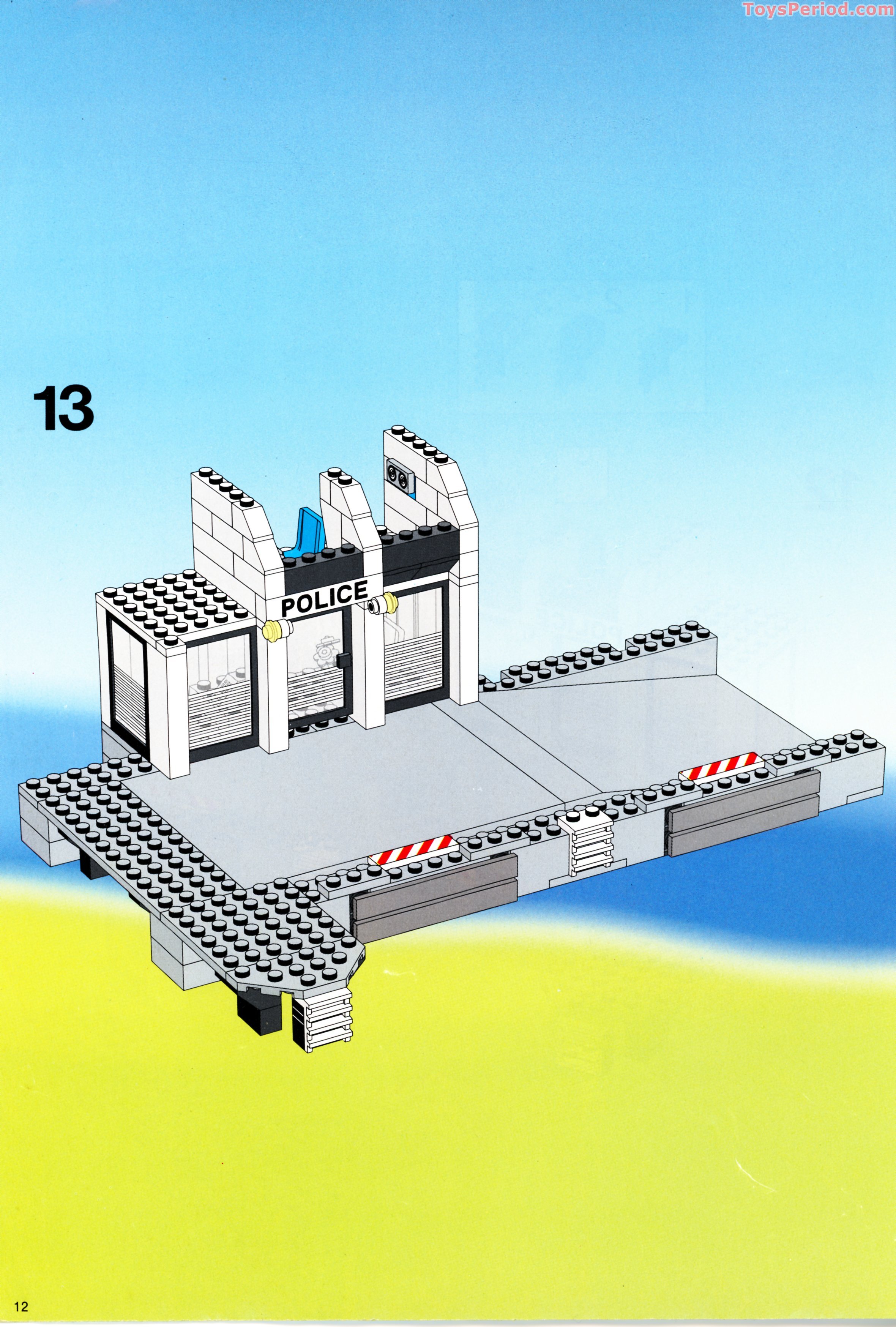 LEGO 6540 Pier Police Instructions and Parts List