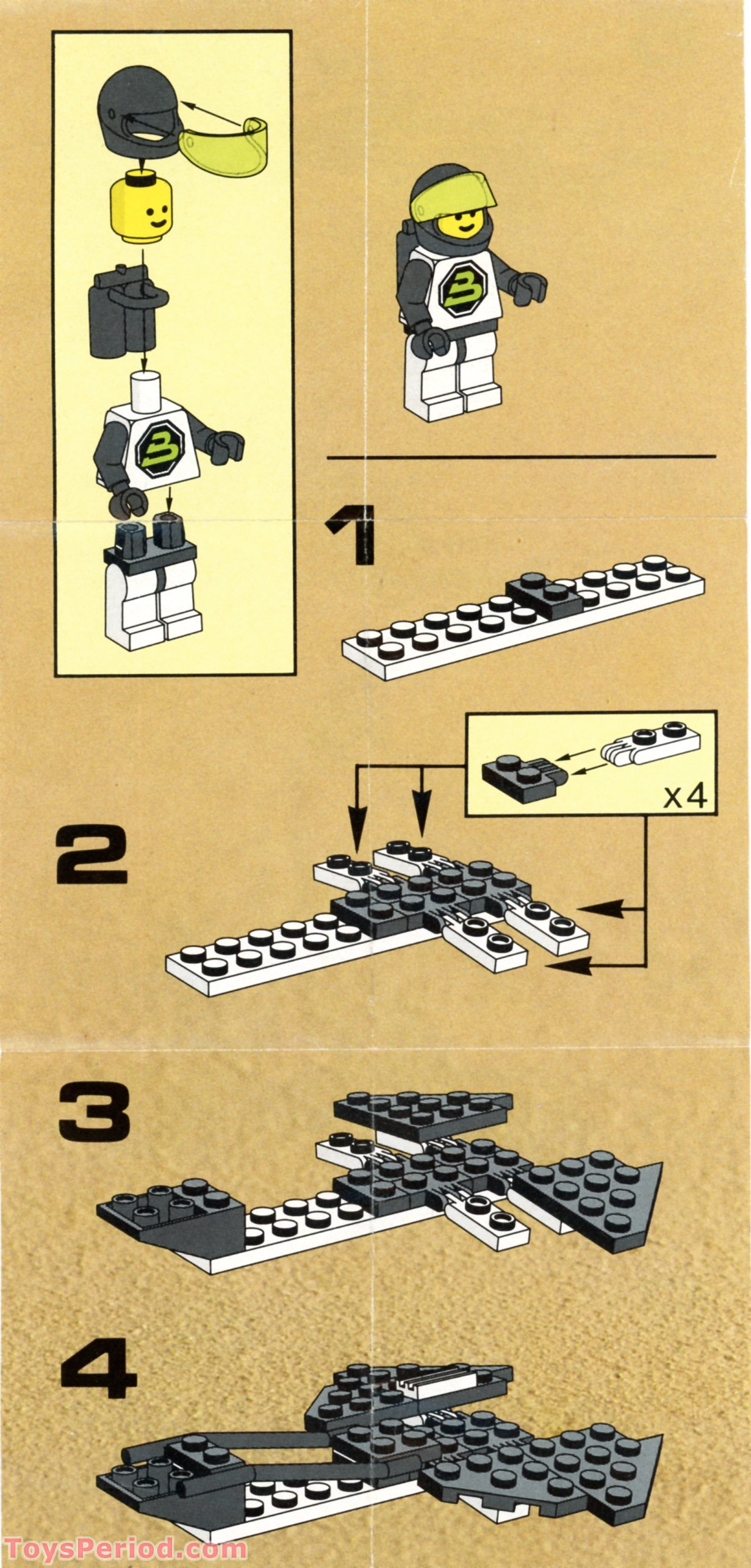 LEGO 6832 Super Nova Ii Instructions and Parts List