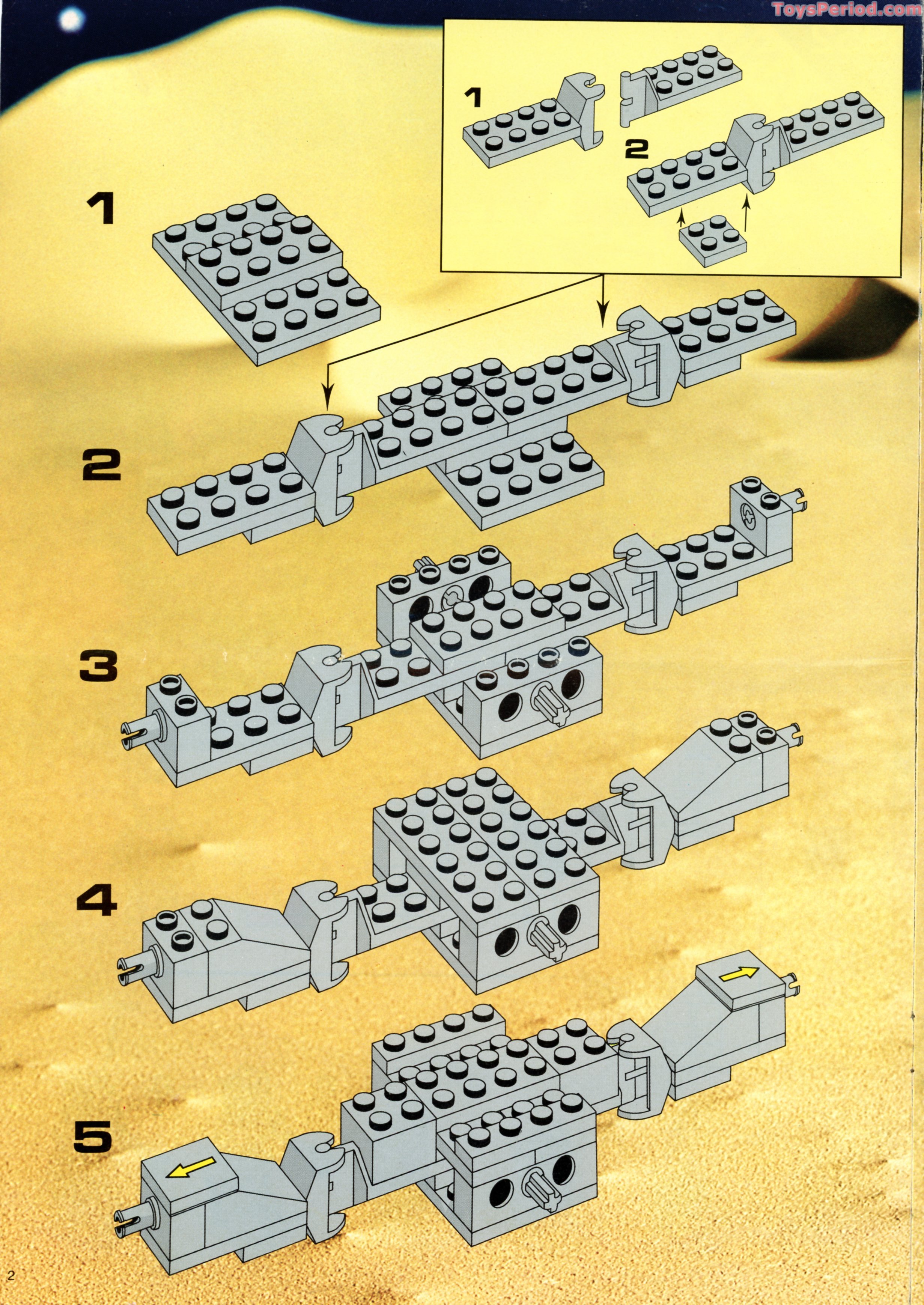 LEGO 6952 Solar Power Transporter Instructions and Parts List