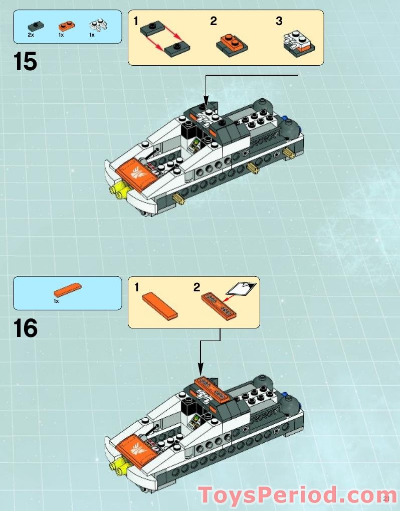 LEGO 70705 Bug Obliterator Instructions and Parts List