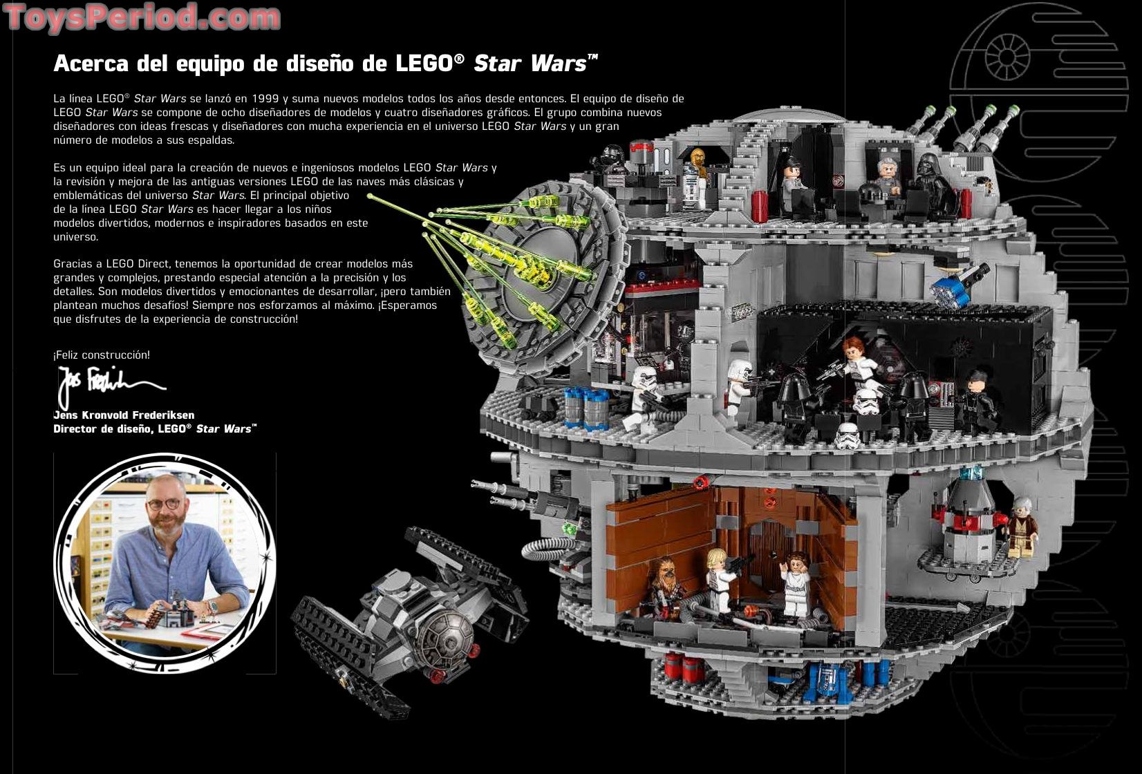 LEGO 75159 Death Star Instructions and Parts List
