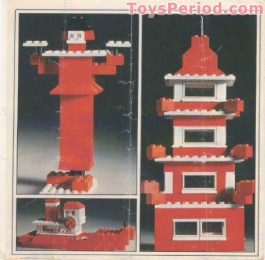 LEGO 313-1 London Bus Instructions and Parts List