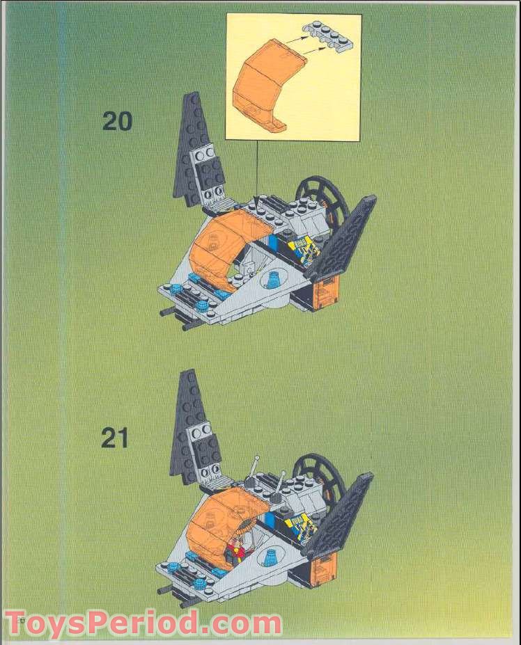 LEGO 2153 Robo Stalker Instructions and Parts List