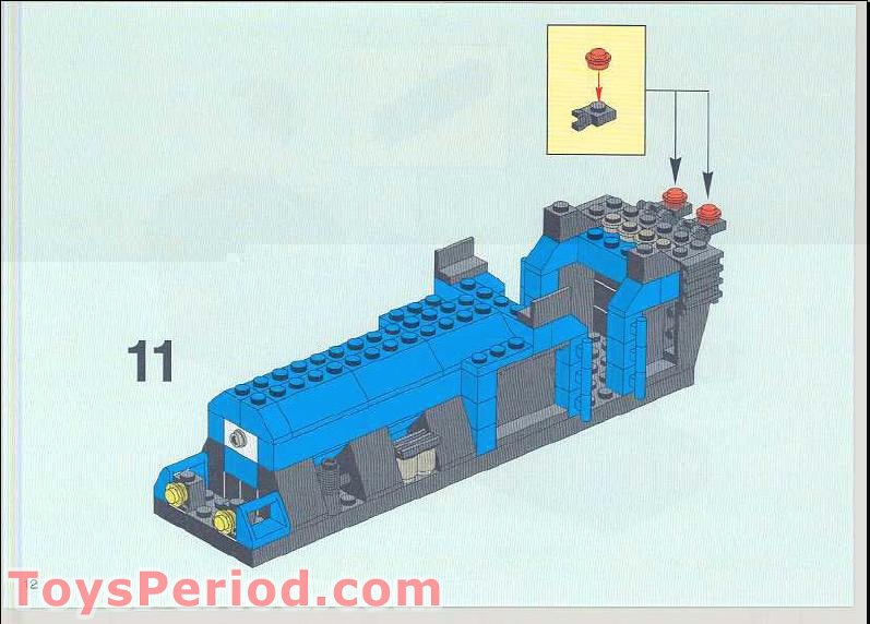 LEGO 3741 My Own Train - Large Engine, Plain Without Trim Instructions ...
