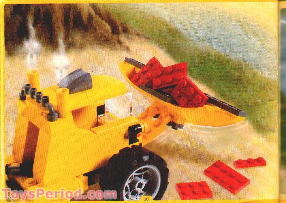 LEGO 4404 Land Busters Instructions and Parts List