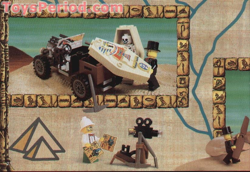 LEGO 5909 Treasure Raiders Set with Mummy Storage Container ...