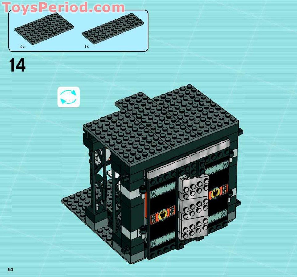 LEGO 8637 Mission 8: Volcano Base Instructions and Parts List