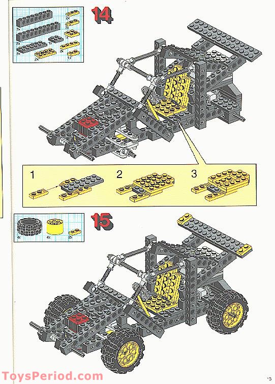 LEGO 8082 Multi Control Set Instructions and Parts List