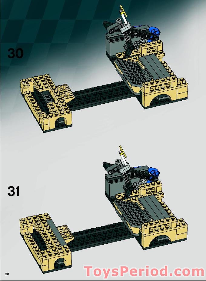 LEGO 8135 Bridge Chase Instructions and Parts List