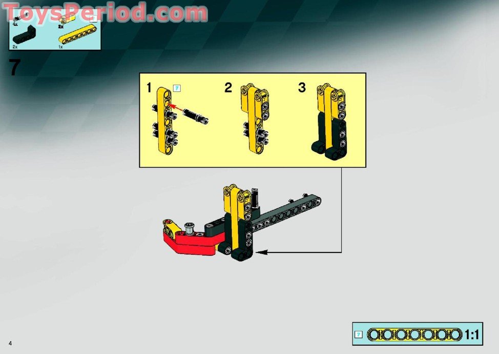 LEGO 8146 Nitro Muscle Instructions and Parts List