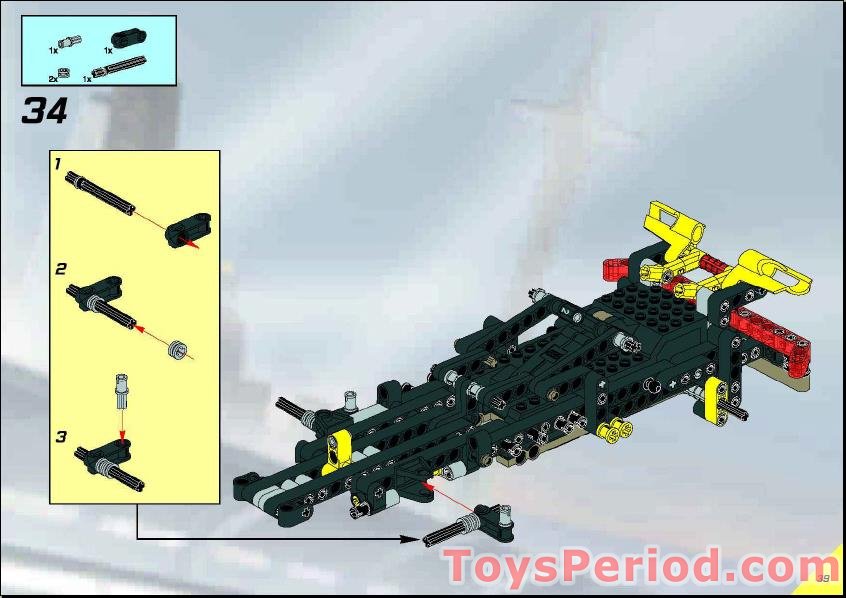LEGO 8472 Street 'n' Mud Racer Instructions and Parts List
