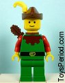 LEGO 6054 Forestmen's Hideout Instructions and Parts List