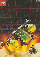 LEGO 6981 Aerial Intruder Instructions and Parts List