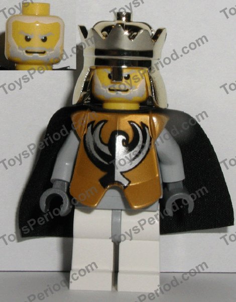 LEGO Sets with Minifigure cas295 Knights Kingdom II - King Jayko (8823)