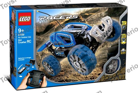 LEGO 8369-2 Blue Dirt Crusher RC Set Parts List