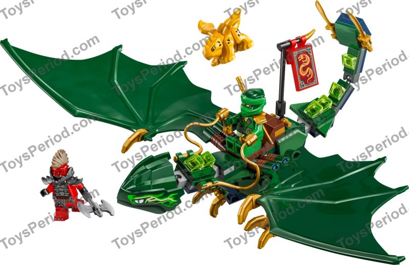 LEGO 71829 Lloyd's Green Forest Dragon Set Parts List