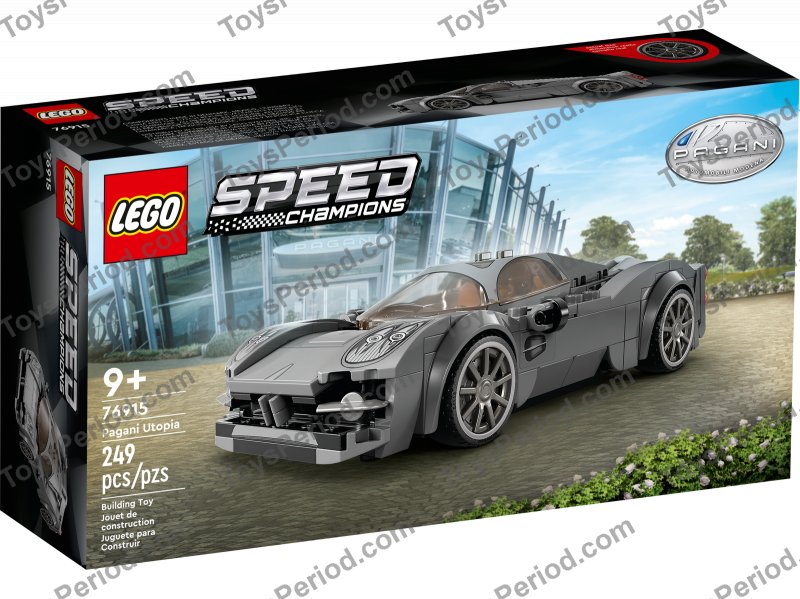 LEGO 76915 Pagani Utopia Set Parts List
