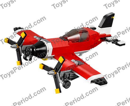 LEGO 31047 Propeller Plane Set Parts List
