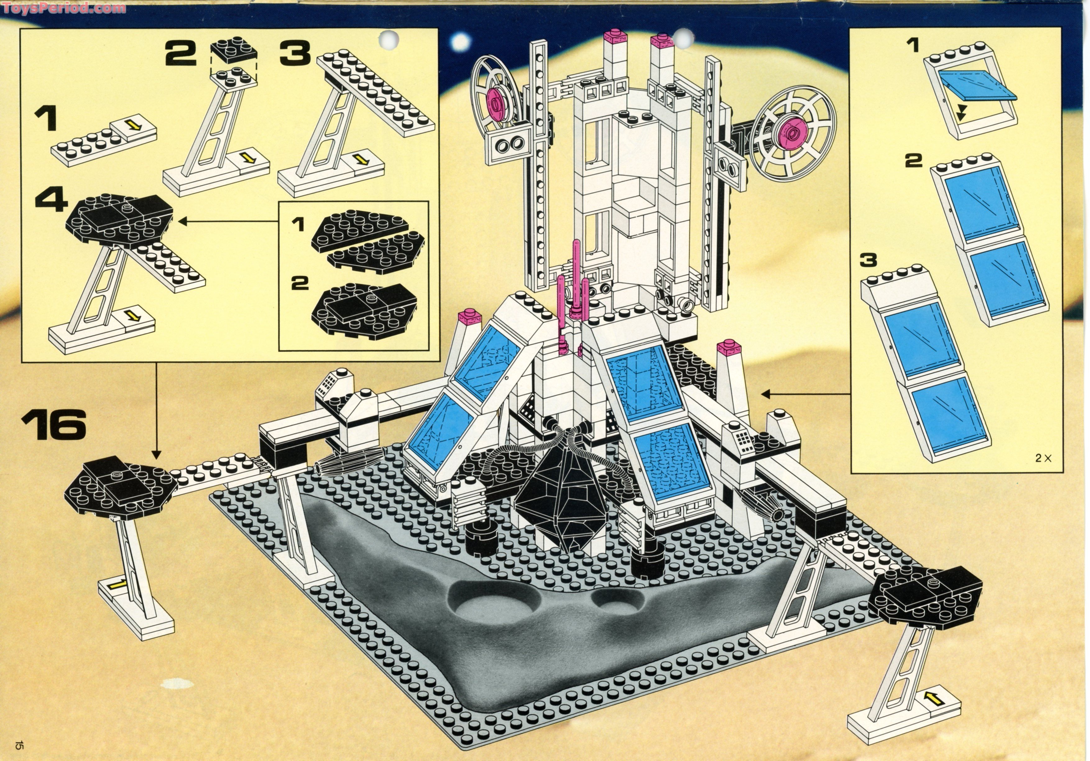 LEGO 6722 Styracosaurus Instructions and Parts List
