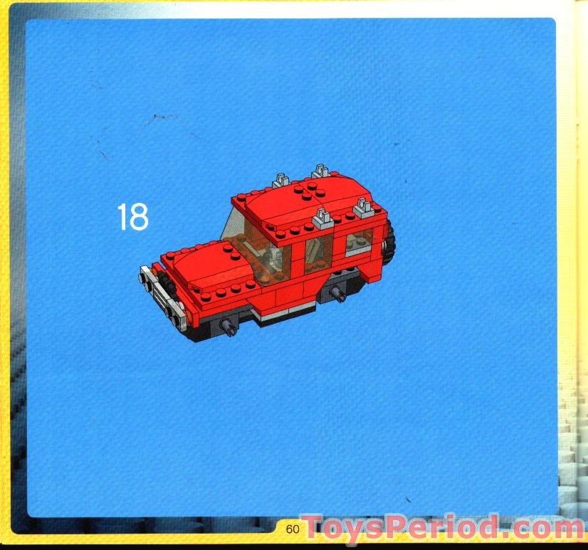 LEGO 4883 Gear Grinders Instructions and Parts List