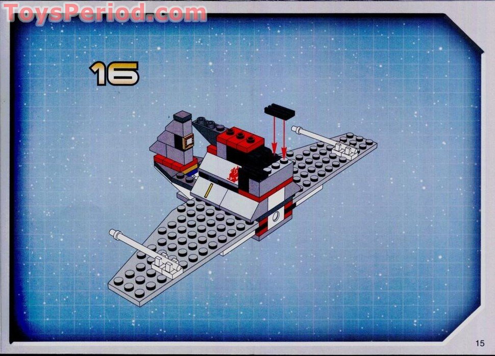 LEGO 4477 T-16 Skyhopper Instructions and Parts List
