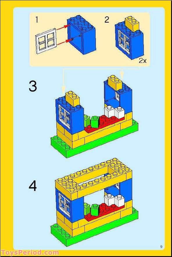 LEGO 5482 Ultimate House Building Set Instructions and Parts List