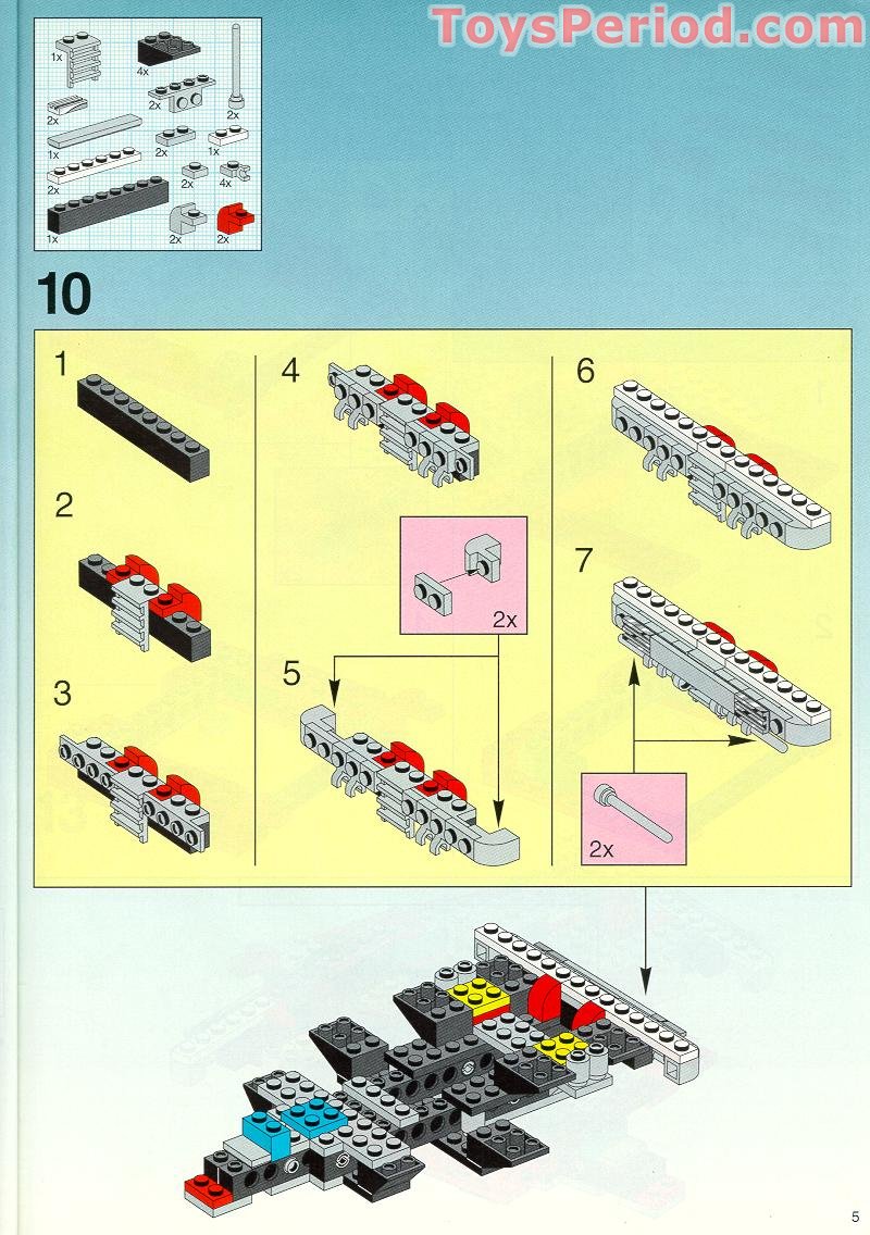 LEGO 5561 Big Foot 4x4 Instructions and Parts List