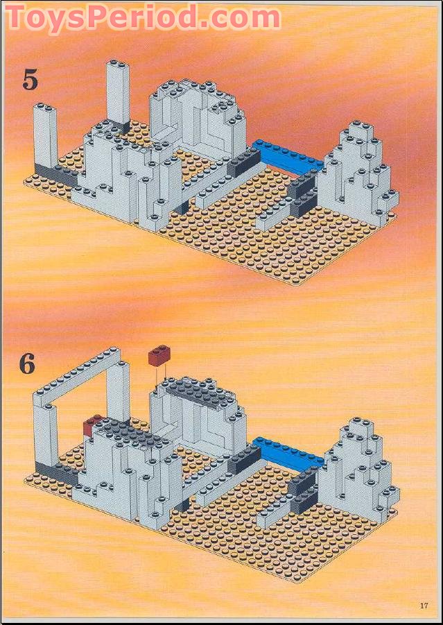 LEGO 6763 Rapid River Village Instructions and Parts List