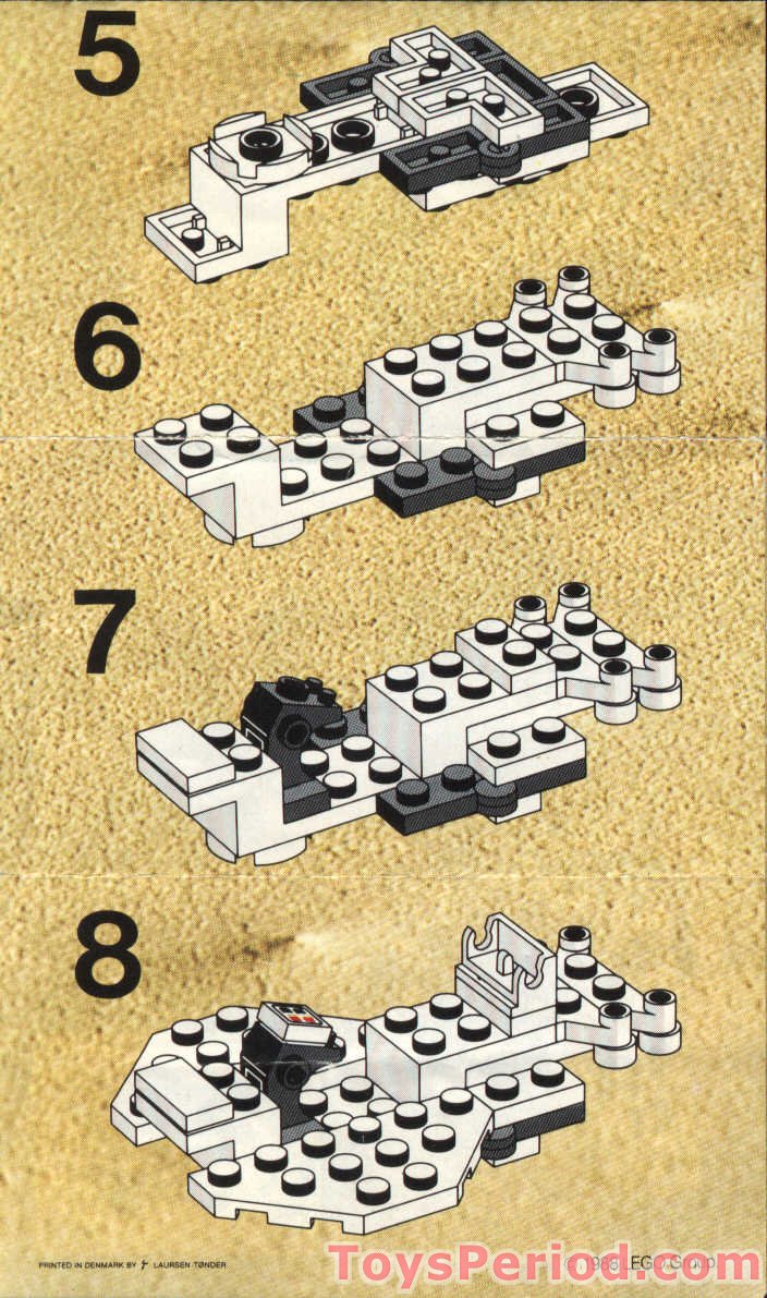 LEGO 6830 Space Patroller Instructions and Parts List