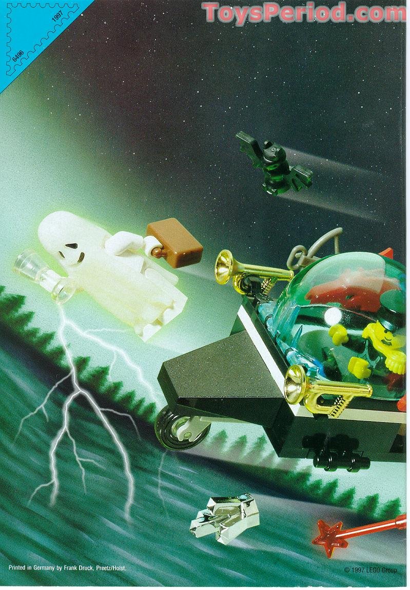 LEGO 6496 Whirling Time Warper Instructions and Parts List