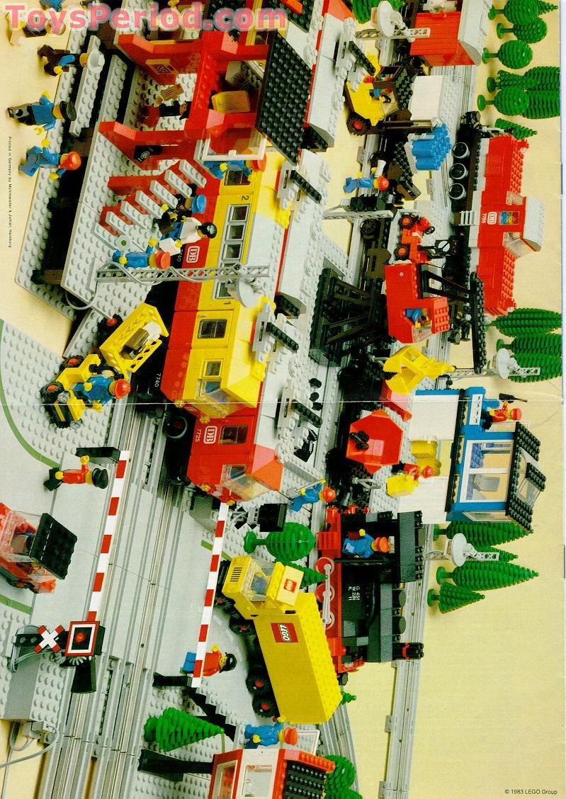 LEGO 7755 Diesel Heavy Shunting Locomotive Instructions and Parts List