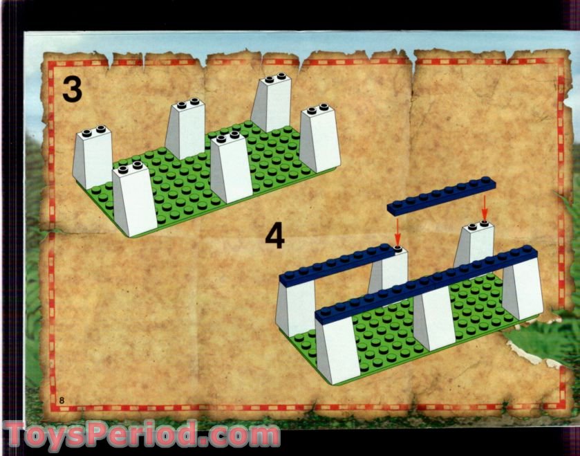 LEGO 7411 Tygurah's Roar Instructions and Parts List