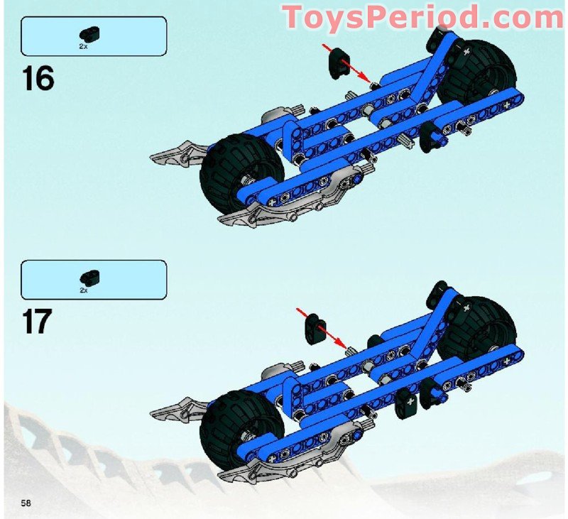 LEGO 8993 Kaxium V3 Instructions and Parts List
