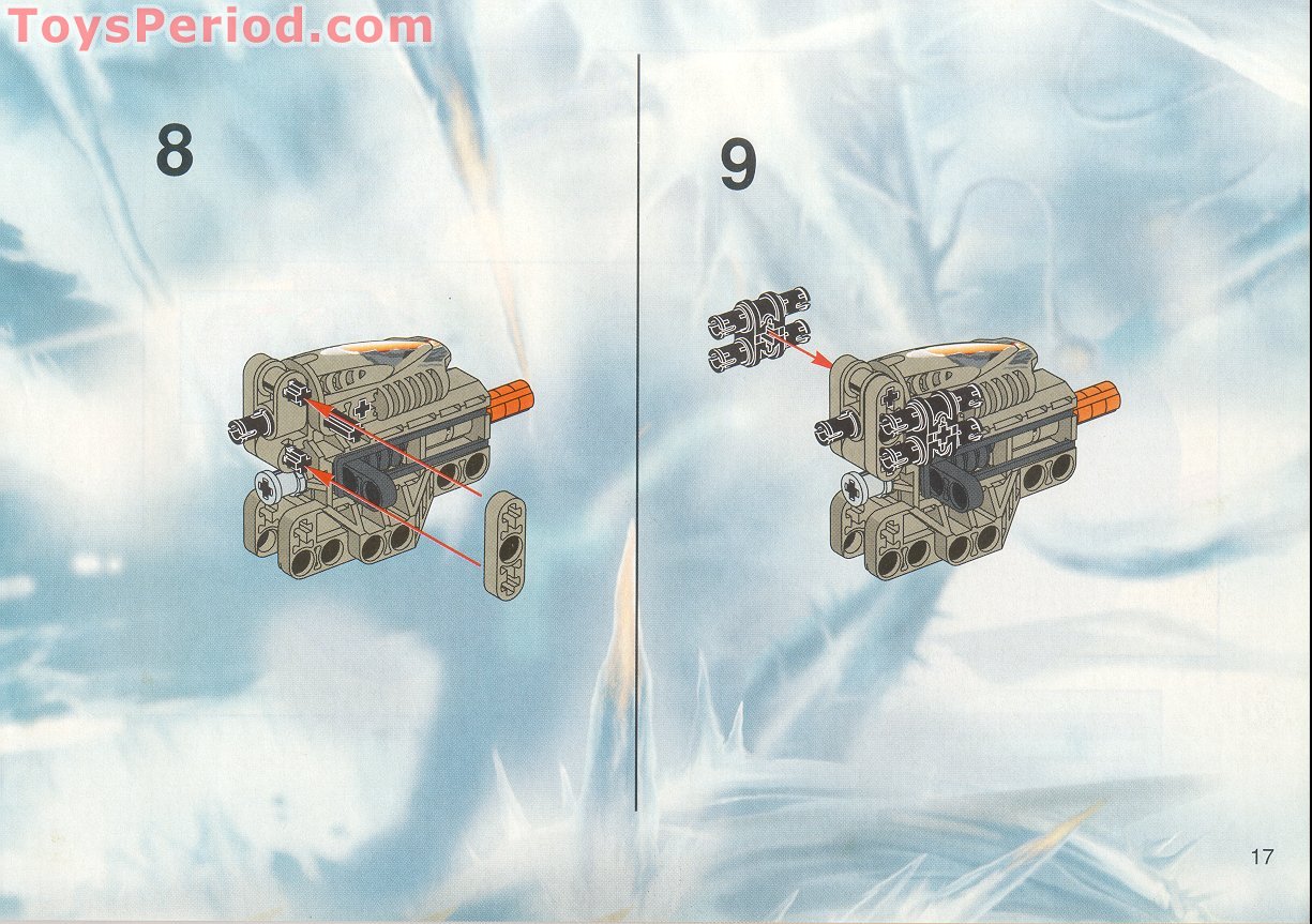 LEGO 8516 The Boss Instructions and Parts List