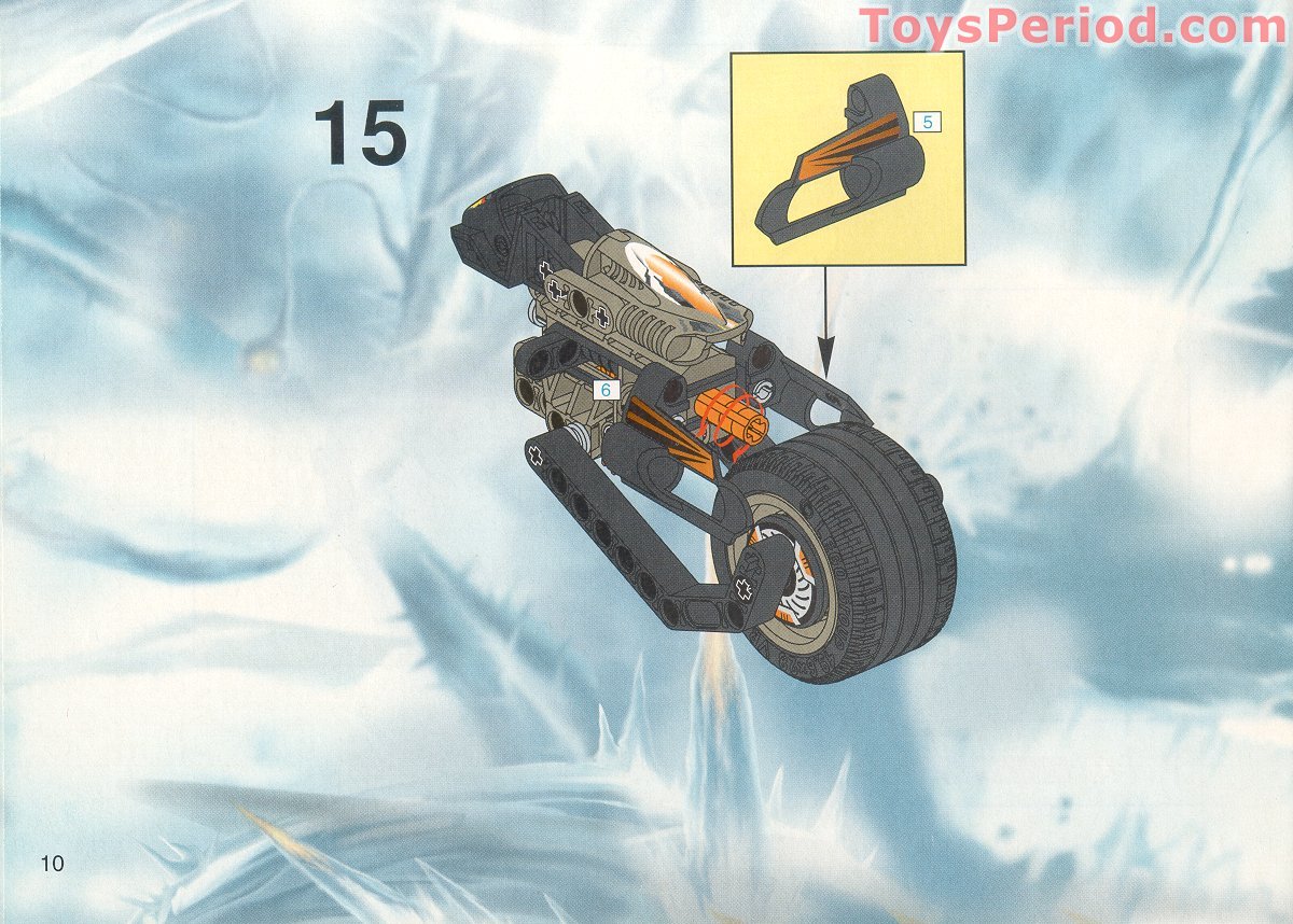 LEGO 8516 The Boss Instructions and Parts List