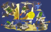 Space Theme Sets - LEGO 6891 Gamma-V Laser Craft Vintage 1985 Classic ...