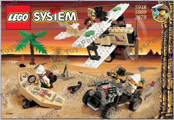 LEGO 5909 Treasure Raiders Set with Mummy Storage Container ...