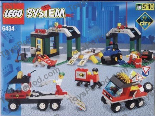 LEGO 6434 Roadside Repair Instructions and Parts List