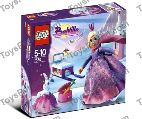 LEGO 7580 The Skating Princess Set Parts List