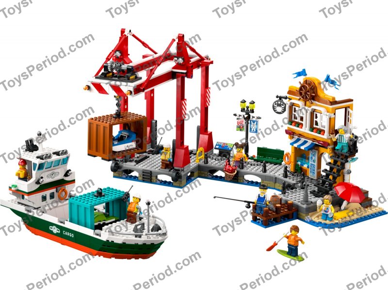 LEGO 60422 Harbor Set Parts List