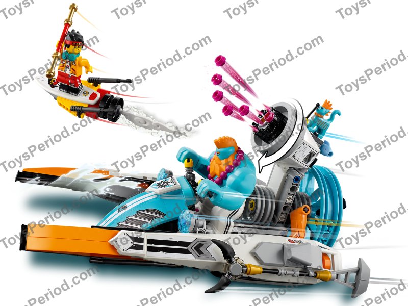 LEGO 80014 Sandy's Speedboat Set Parts List