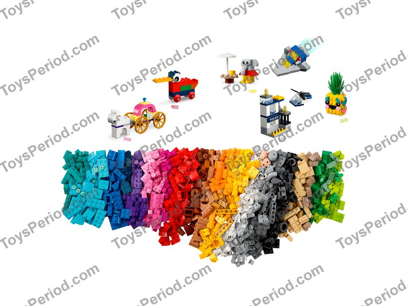 LEGO 11021 90 Years of Play Set Parts List