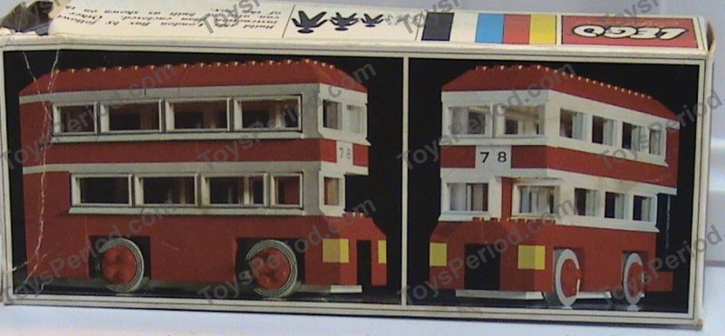 LEGO 313-1 London Bus Instructions and Parts List