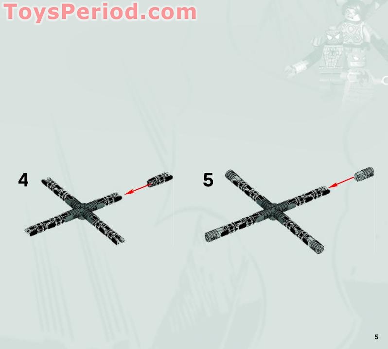 LEGO 6873 Spider-Man's Doc Ock Ambush Instructions and Parts List