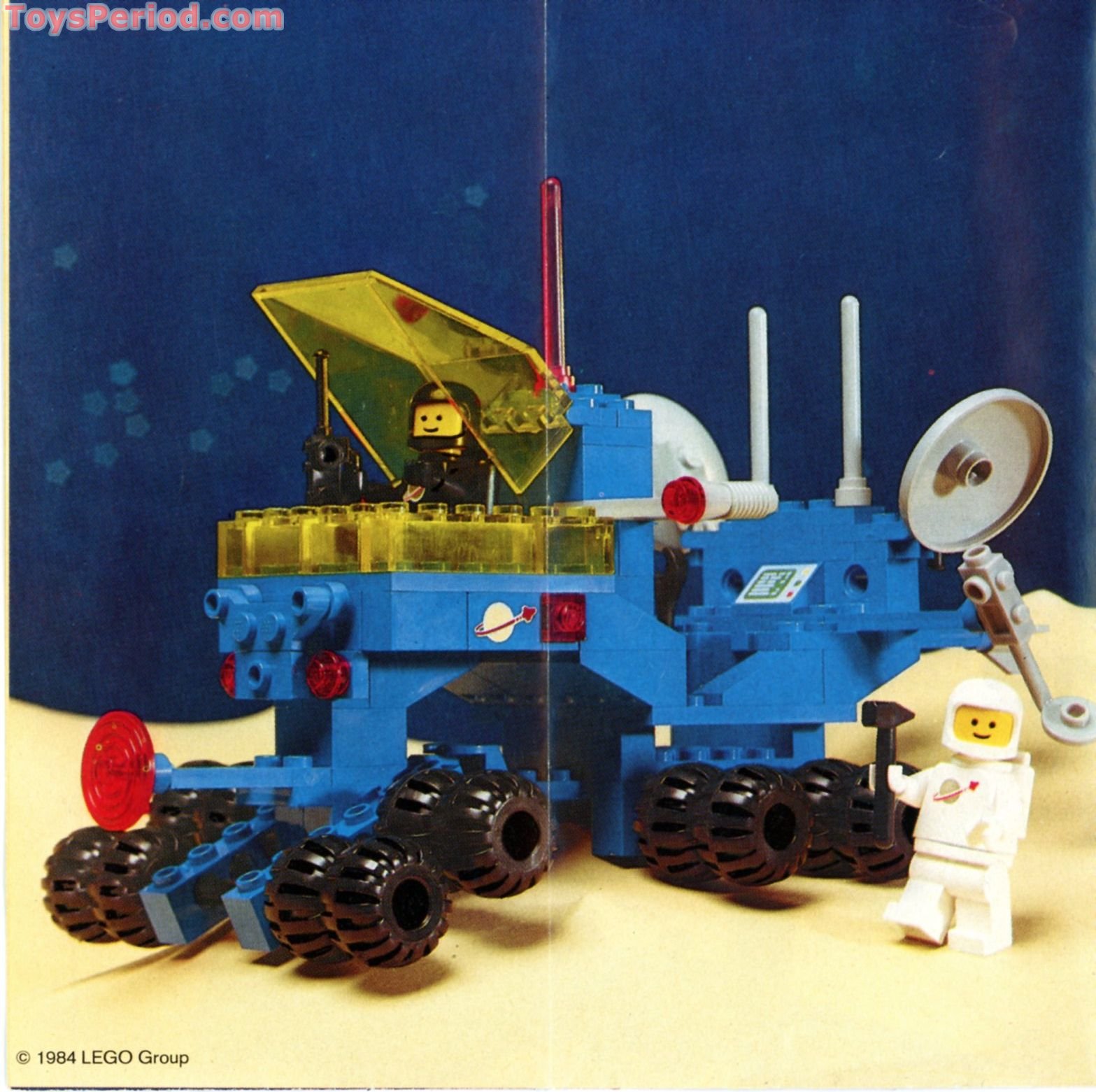 LEGO 6928 Uranium Search Vehicle Instructions and Parts List