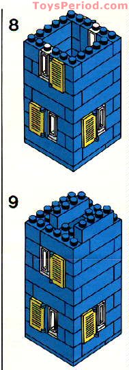 LEGO 362-1 Windmill Instructions and Parts List
