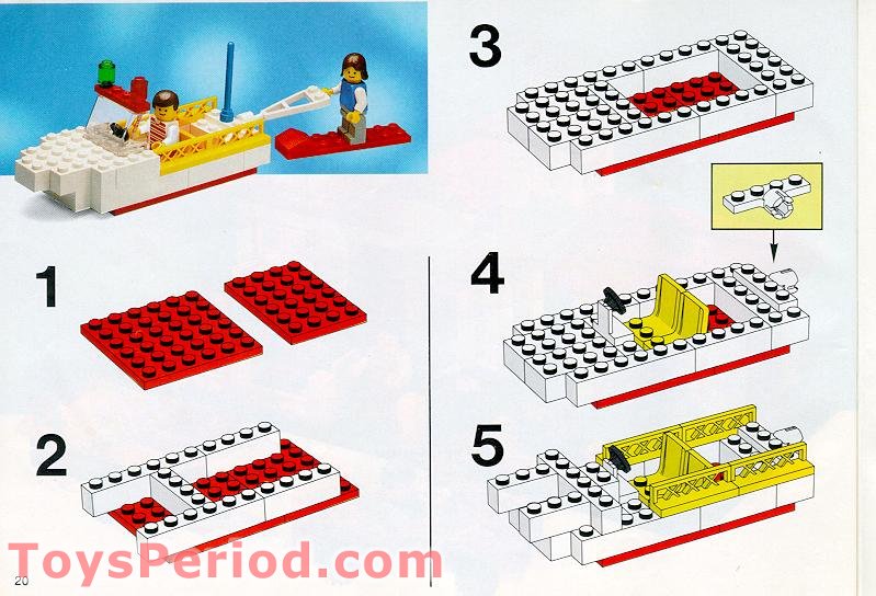 LEGO 1880 XL Bucket Instructions and Parts List